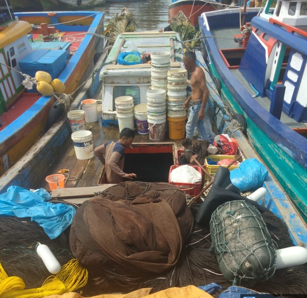 Terdapat beberapa alat tangkap yang digunakan nelayan di perairan Aceh ...